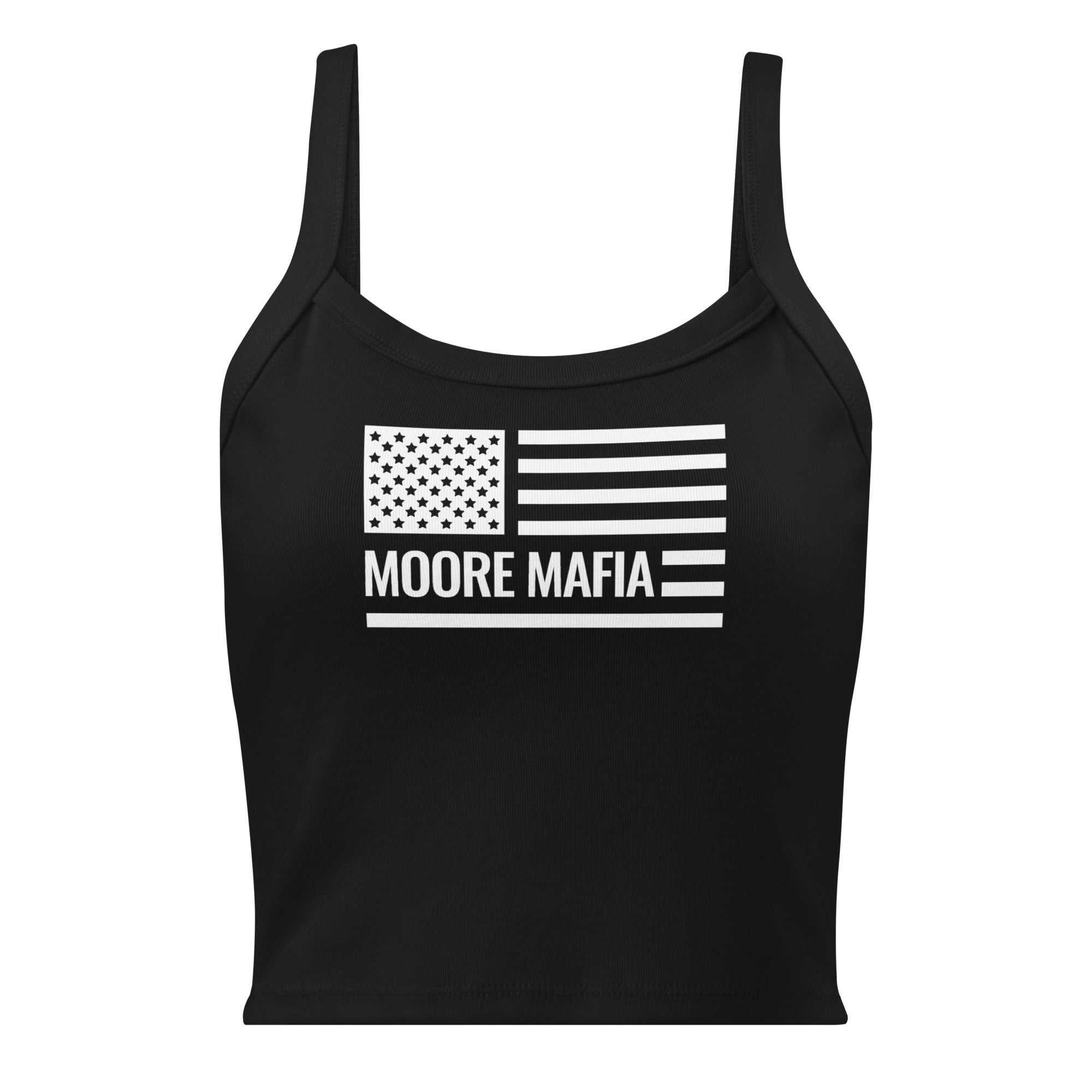 Moore Mafia Flag Women’s Micro-Rib Tank Top